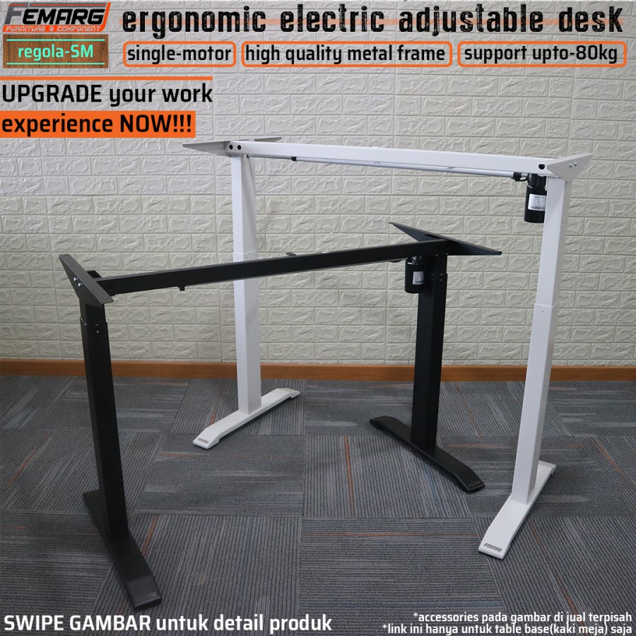 Jual electric adjustable table base FEMARG regola-SM | kaki meja ...