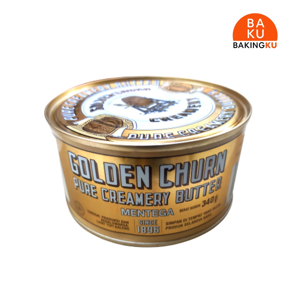 Jual BUTTER/ MENTEGA GOLDEN CHURN/ CAP TONG 340g | Shopee Indonesia