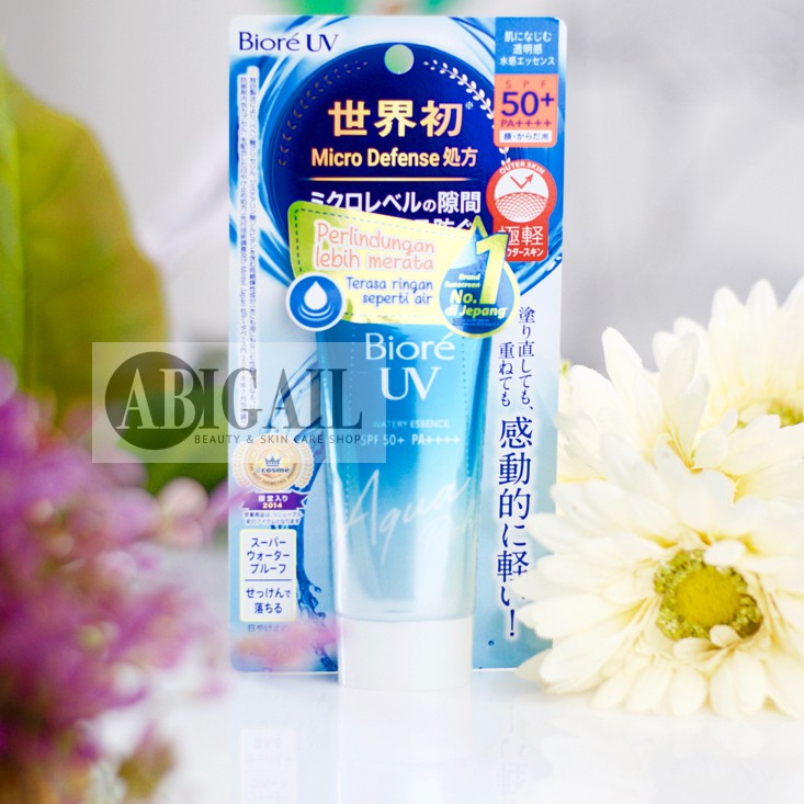 Jual BIORE UV WATERY ESSENCE SPF 50+ PA++++ / BIORE SUN PROTECTION ...