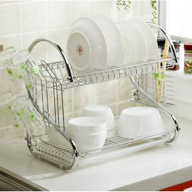 Jual rak piring stainless | Shopee Indonesia