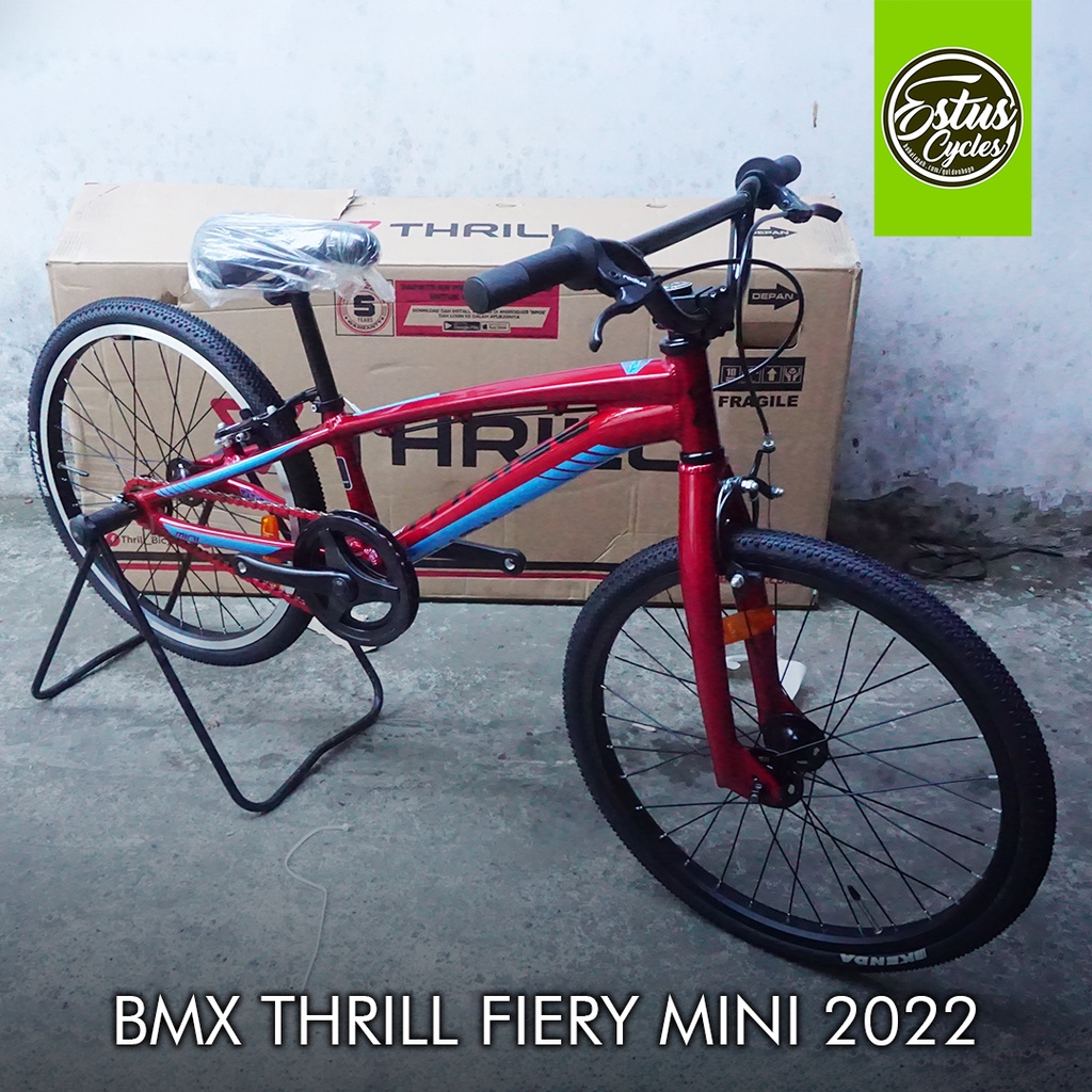 Jual Sepeda Thrill Fiery Mini BMX Race Ready Estus Cycles | Shopee ...