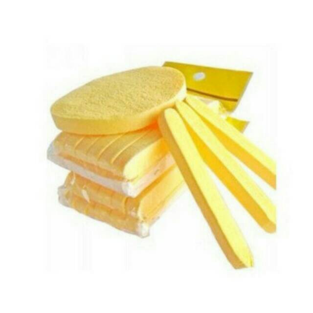 Jual sponge facial stick isi 12 pcs / spons facial / sponge kentang ...
