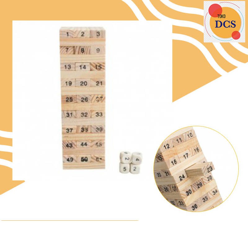 Jual Permainan Balok Kayu Stacko Susun | Shopee Indonesia