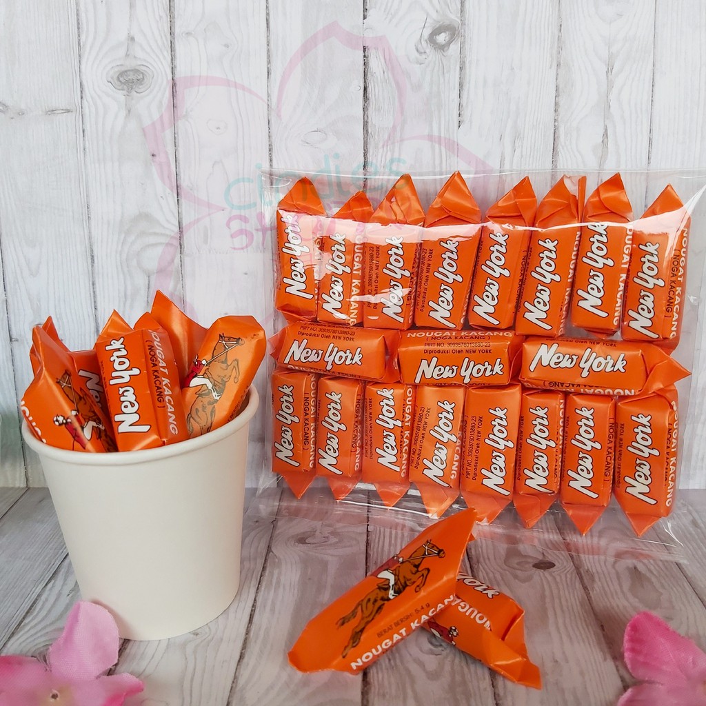 Jual Permen New York Nougat / Permen Kuda (500grams) | Shopee Indonesia