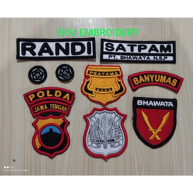 Jual Atribut Satpam Terbaru Gada Lis merah | Shopee Indonesia