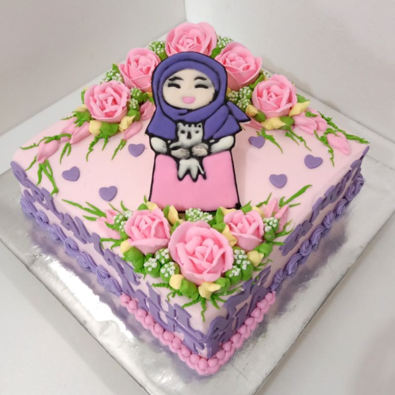 Jual Tart hijab/cake hijab | Shopee Indonesia