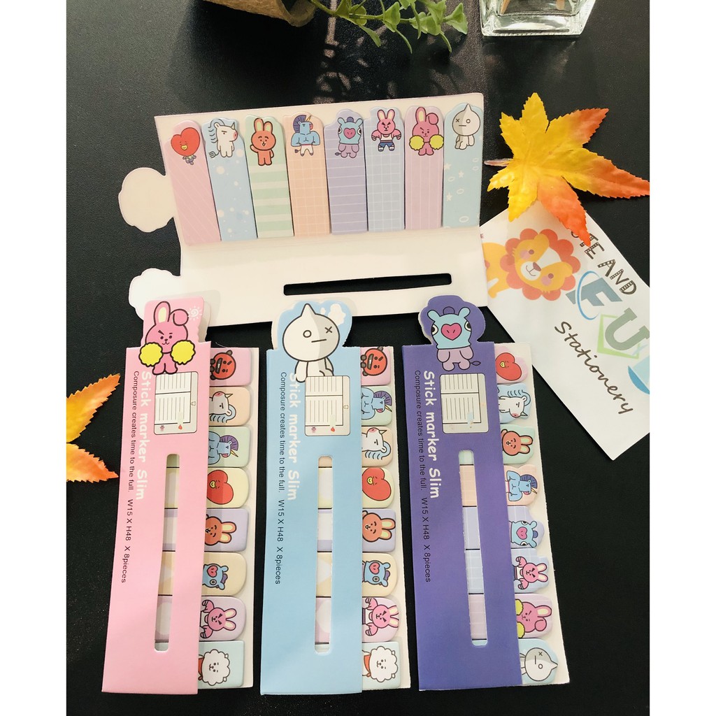 Jual STICKY NOTE MARKER N-1247 KPOP BT*21 | Shopee Indonesia