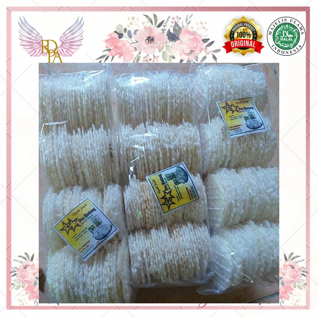 Jual Jepit Opak Gapit Khas Gresik Rasa Bawang. Makanan Tradisional Khas ...