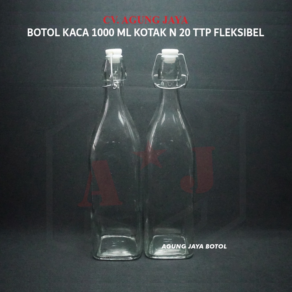 Jual Botol Kaca Kotak N 30 Fleksibel/Botol Madu/Botol Sirup/250/500/750/1000 Ml/Yk | Shopee ...