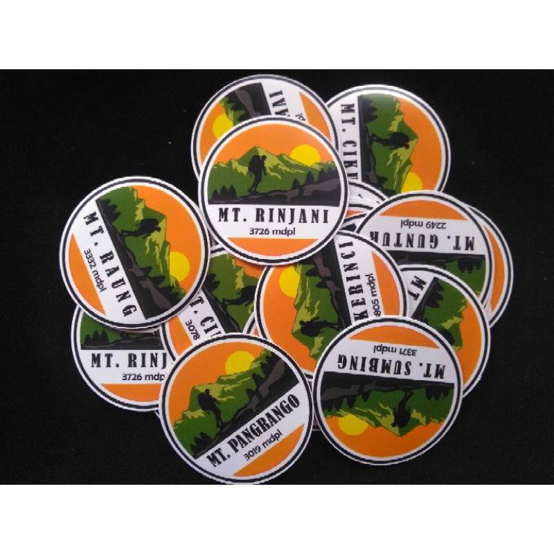 Jual Sticker Gunung | Shopee Indonesia