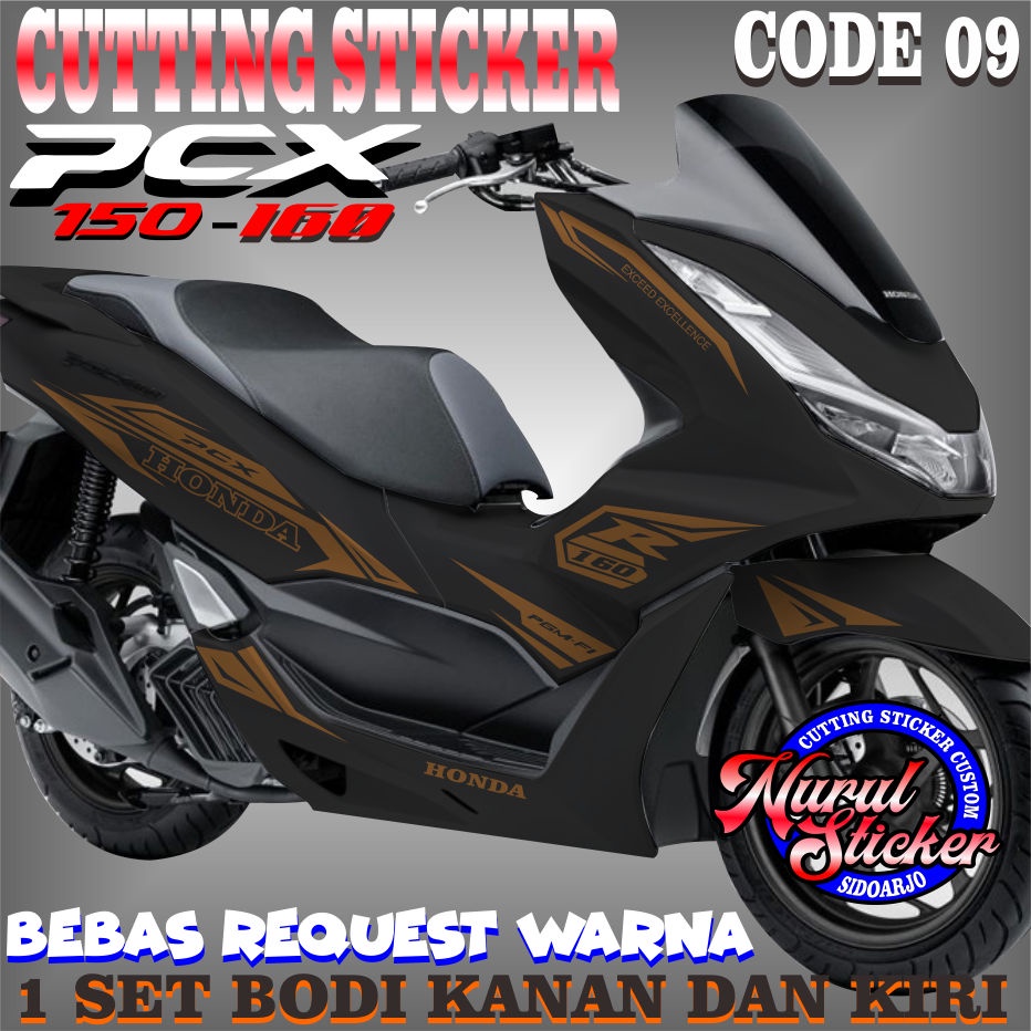 Jual sticker pcx,cutting sticker pcx,sticker motor pcx 150 | Shopee ...