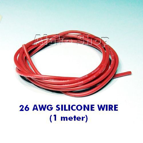 Jual Kabel Silikon AWG26 (Silicone Wire 26 AWG) - 1 meter | Shopee Indonesia