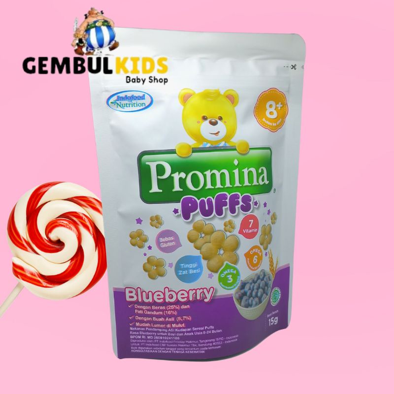 Jual Promina Puffs Blueberry 15gr | Shopee Indonesia