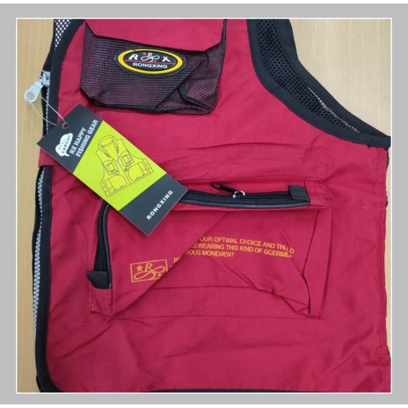 Jual Rompi lapangan /rompi outdoor /rompi memancing waterproof | Shopee ...