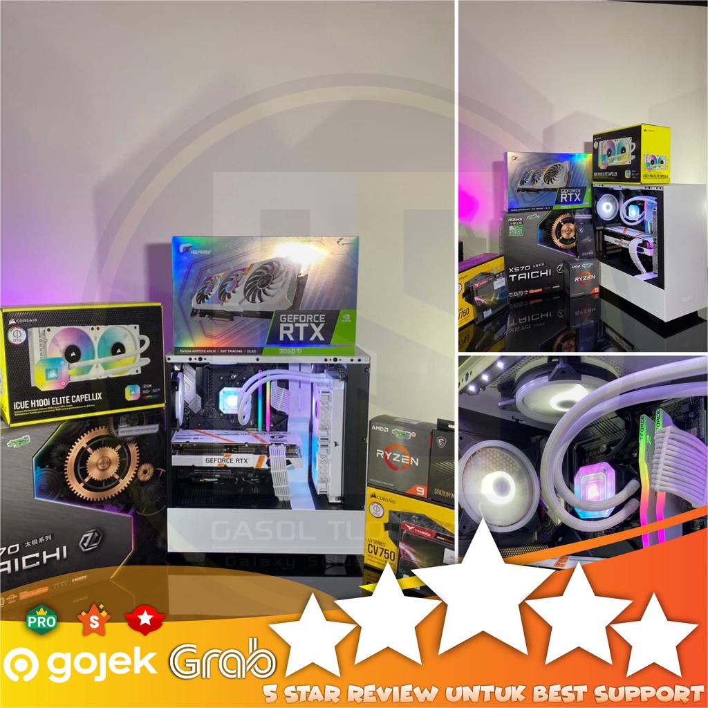 Jual PC RAKITAN COMPUTER GAMING DESAIN SPEC SULTAN BY REQUEST No.1 ...