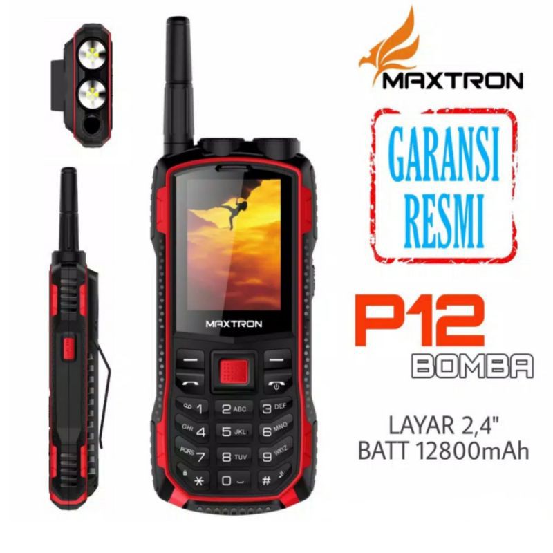 Jual MAXTRON P12 BOMBA - BIG SPEAKER- BIG BATTERY -GARANSI RESMI ...