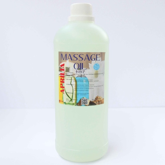 Jual MASSAGE OIL MINYAK KAYU PUTIH APRILIA 1 LITER | Shopee Indonesia