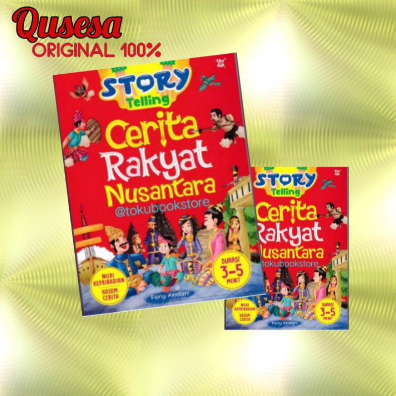 Jual Story' telling cerita rakyat nusantara (original 100%) | Shopee Indonesia