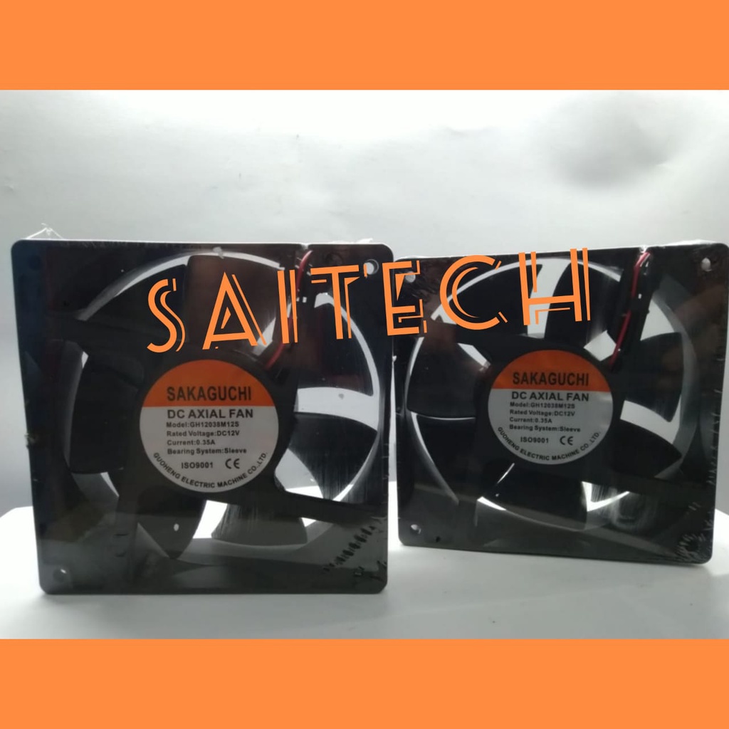 Jual Fan Panel Sakaguchi 12cm Sleeve Bearing DC 24v Kipas Pendingin ...