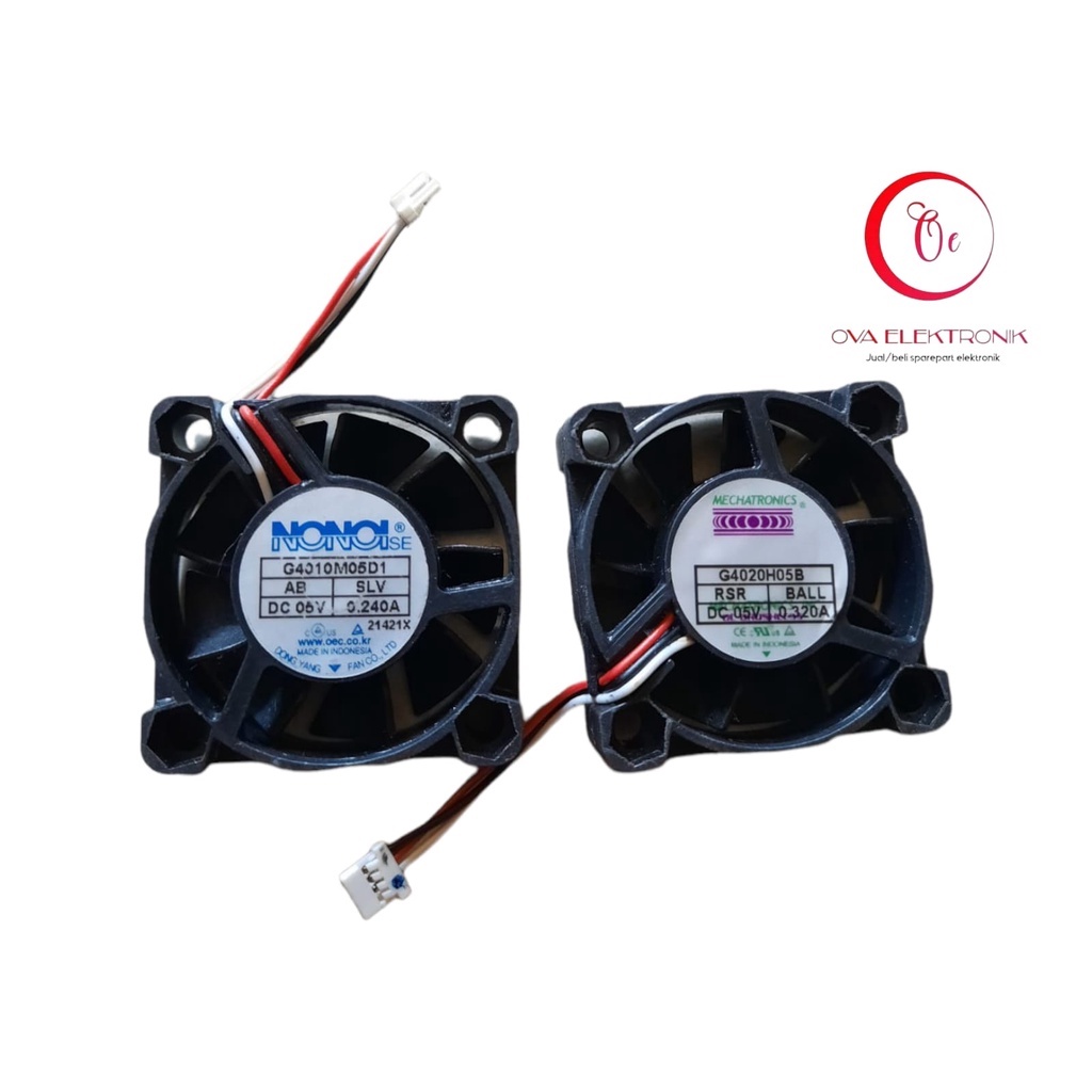 Jual Fan/Kipas Pendangin DC 4x4 cm 5 volt (Rekomendasi Untuk pendingin ...