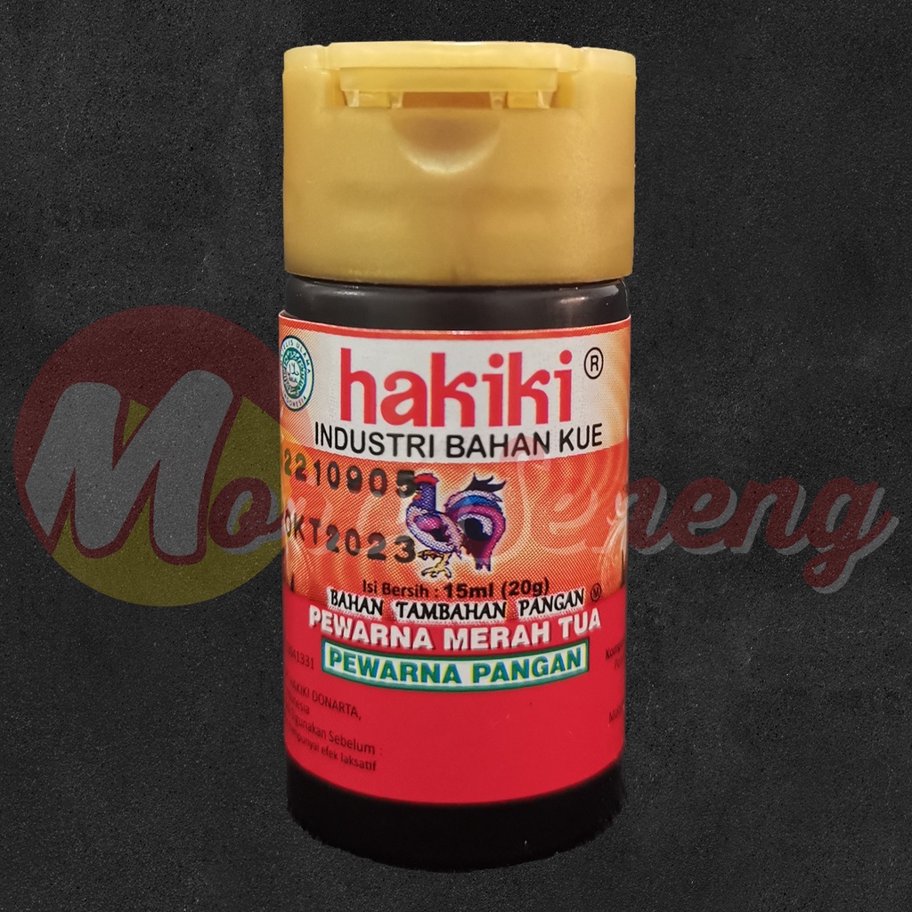 Jual Pewarna Hakiki Merah Tua Pewarna Makanan Food Coloring | Shopee ...