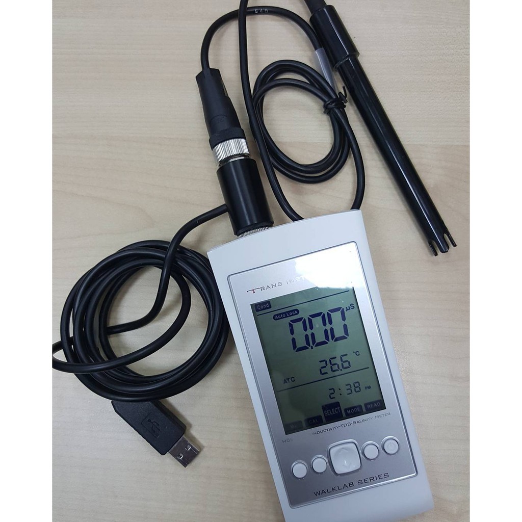 Jual Trans Instrument WalkLAB Conductivity Meter HC9021 PC Link Ready ...
