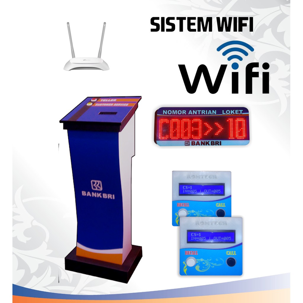 Jual Mesin antrian Mini Display | Shopee Indonesia