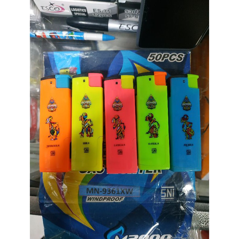 Jual Korek Api Bara Senter Motif Wayang/Bola | Shopee Indonesia