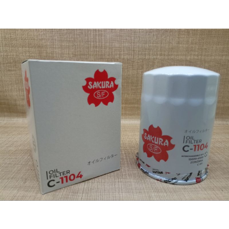 Jual Filter Oli Oil Filter Toyota Sakura C-1104 Kijang Kapsul Diesel ...