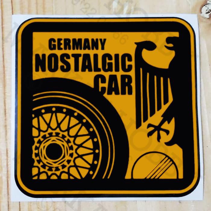 Jual Stiker / Sticker GERMANY NOSTALGIC CAR | Shopee Indonesia
