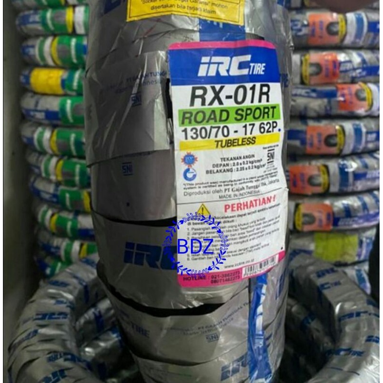 Jual Ban IRC 130/70-17 RX-01/ RX01 (TL) | Shopee Indonesia