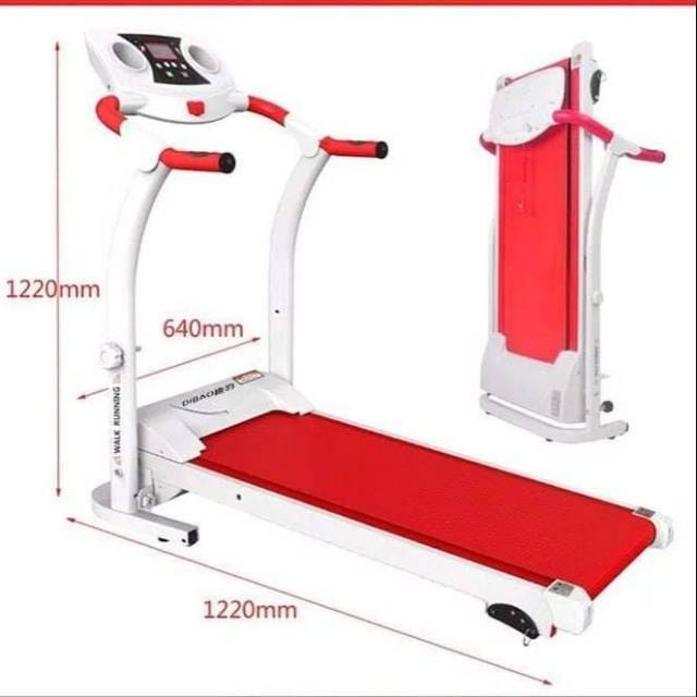 Jual Alat Treadmill Gym Fitnes Treadmill Elektrik 1 Fungsi Life Sport ...