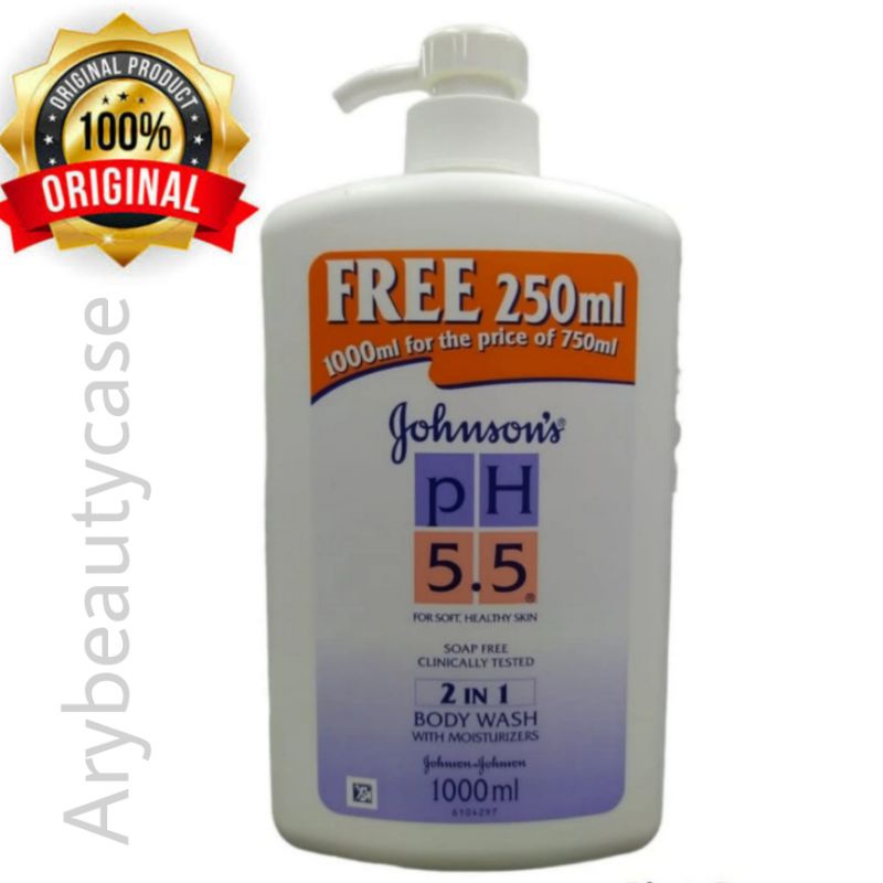 Jual Johnsons PH5.5 for soft Healthy skin Body Wash 2in1with ...