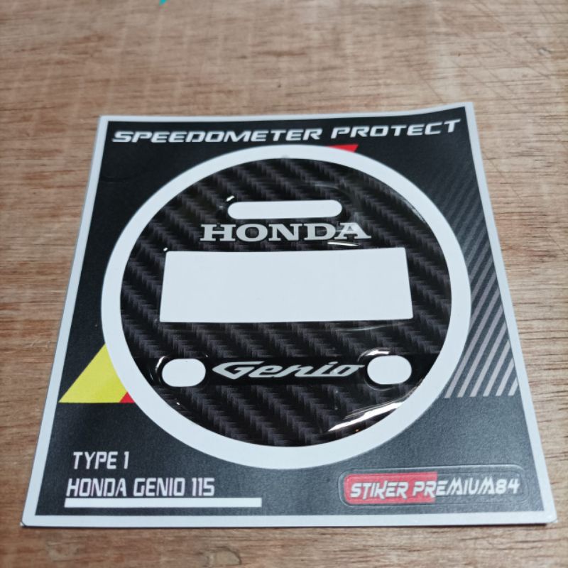 Jual emblem spedometer Genio/sticker timbul genio | Shopee Indonesia