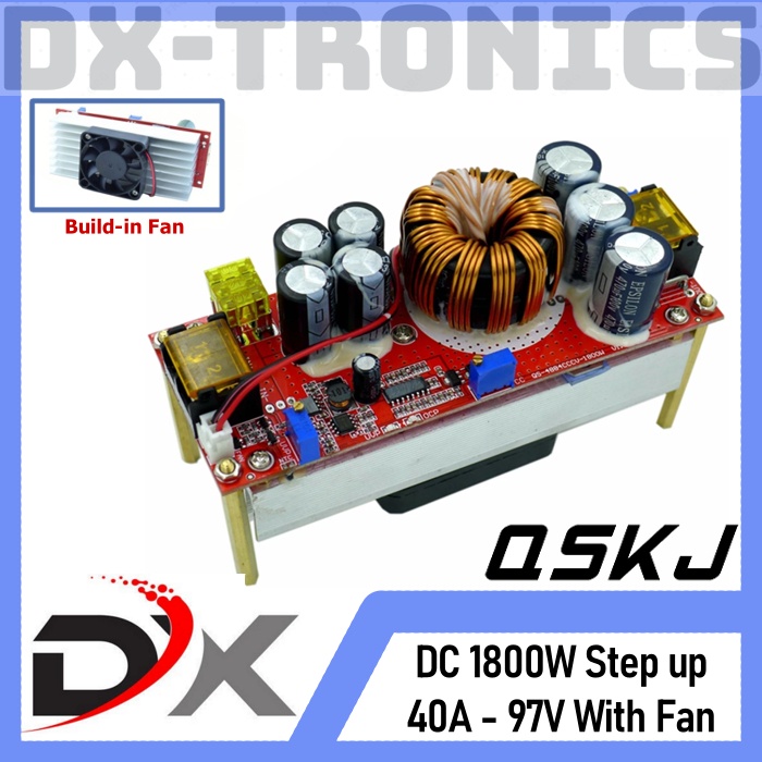 Jual High Power DC-DC Step Up Boost Module Stepup Converter 1800W 40A | Shopee Indonesia