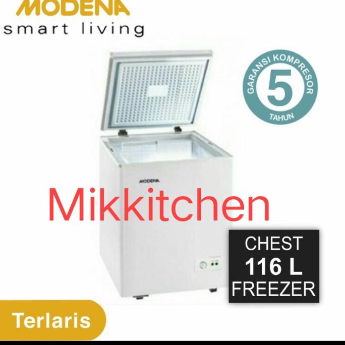Jual DOMO BY MODENA CHEST FREEZER TYPE DF 0120 W/FREEZER BOX/PETI PEMBEKU | Shopee Indonesia