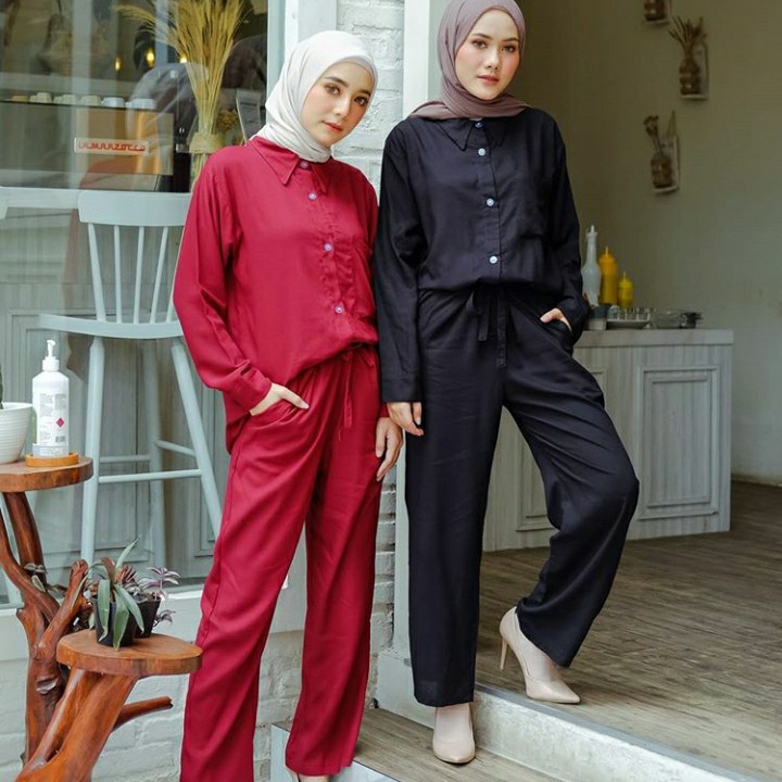 Jual PAKAIAN WANITA - ZEZA ONE SET - BAJU TIDUR - SET CELANA - SETELAN ...