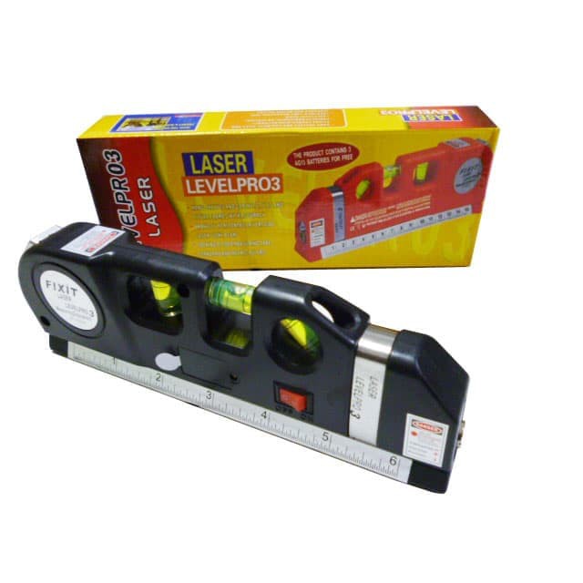 Jual Laser Level Pro3 Waterpass Digital Level Measure Tape Aligner ...