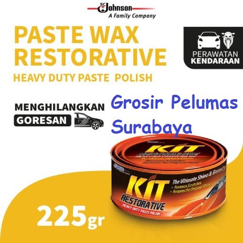 Jual Compound Kit Restorative paste wax orange 225gr HEavy duty paste ...