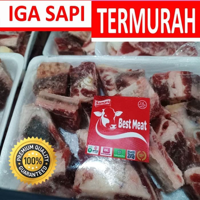Jual Daging Tulang Iga Sapi Impor Premium TERMURAH Brisket Bone Super ...