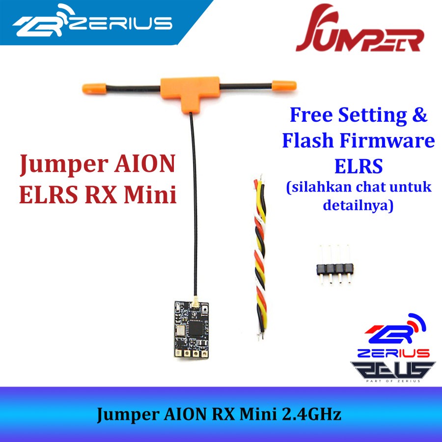 Jual Jumper AION RX Mini ELRS 2.4GHz Long Range Receiver TPro T-Pro ...