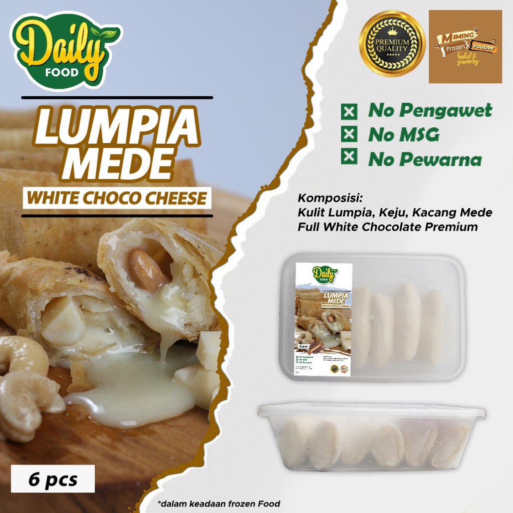 Jual LUMPIA MEDE CHOCO CHEESE (FROZEN FOOD) | Shopee Indonesia
