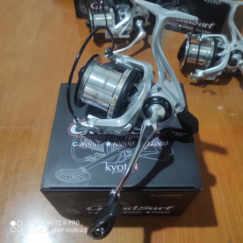Jual Reel Pancing Laut Long Spool Kyoto Grand Surf UK 8000. UK 10000 ...