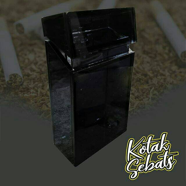 Jual Kotak Rokok Hitam Polos | Shopee Indonesia