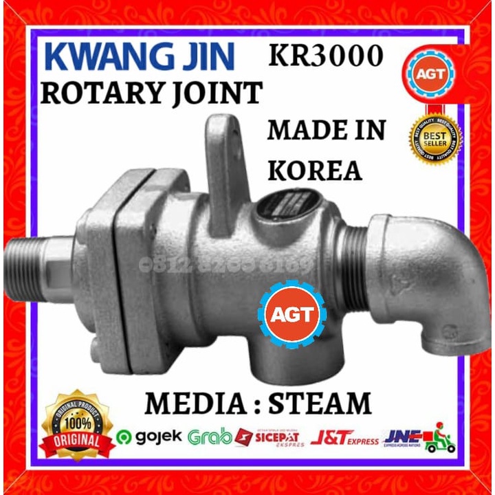 Jual KR3000 - 15A 1/2 INCH ROTARY JOINT KWANGJIN L/R MADE IN KOREA | Shopee Indonesia