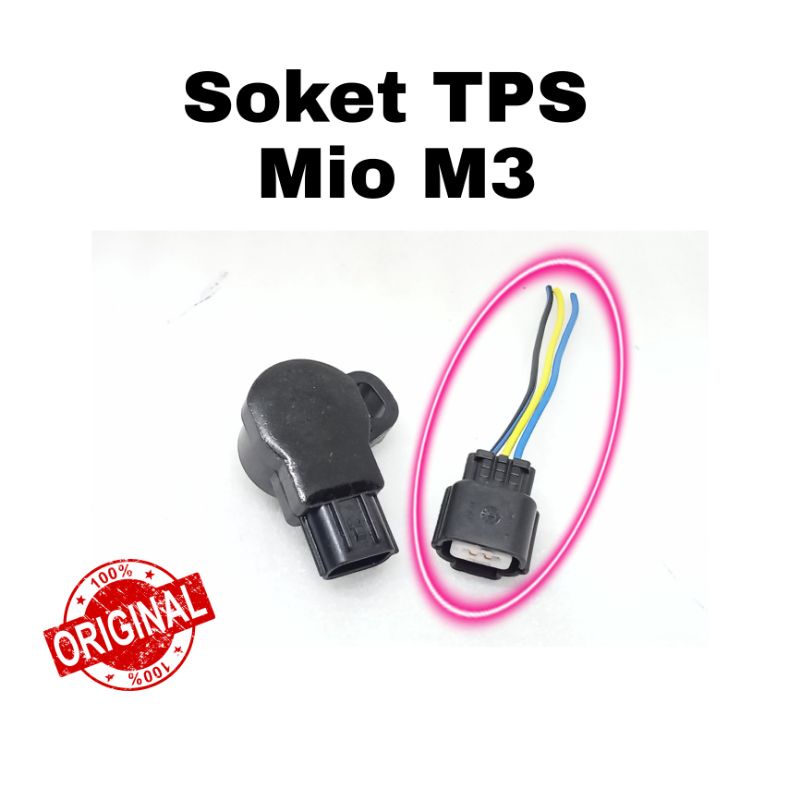 Jual Socket soket sensor kabel Tps Yamaha Mio m3 original | Shopee ...