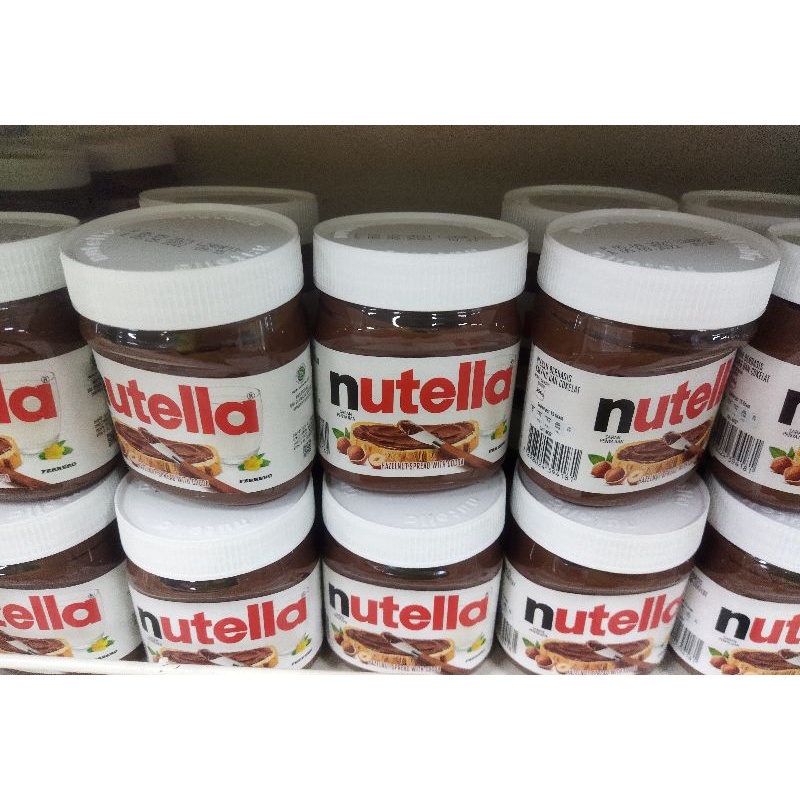 Jual NUTELLA HAZELNUT SPREAD WITH COCOA 350 GRAM / NUTELLA CHOCO SPREAD / SELAI COKELAT NUTELLA ...