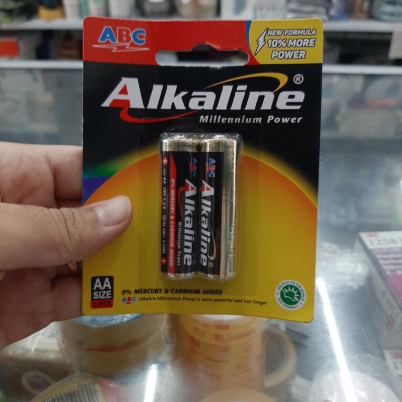 Jual Batu Battery AA Alkaline / Baterai A2 Alkaline | Shopee Indonesia