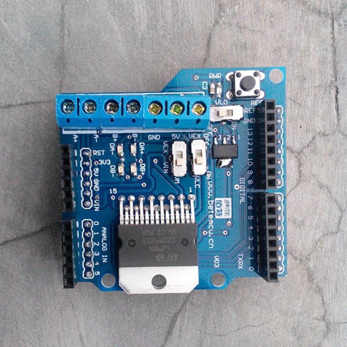 Jual Motor drive shield-L298N V3.0 -Arduino Compatible | Shopee Indonesia