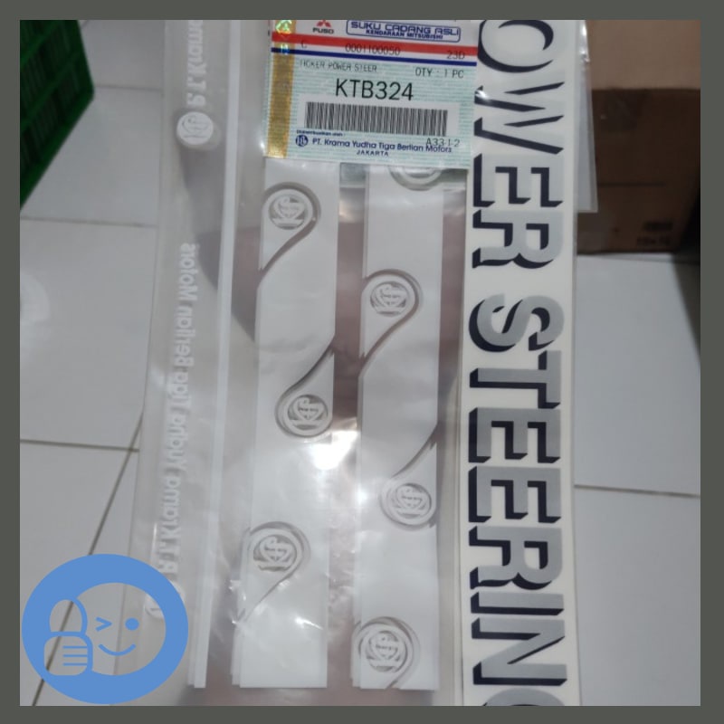 Jual Stiker sticker POWER STEERING untuk FUSO KTB324 asli KTB | Shopee ...